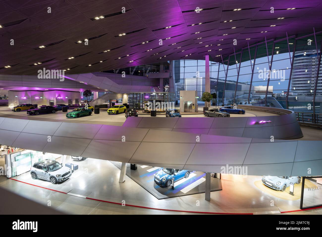 BMW Welt - a multifunctional exhibition center, which combines the ...
