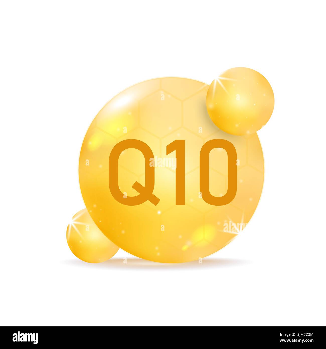 Hyaluronic acid capsule Stock Vector Images - Alamy