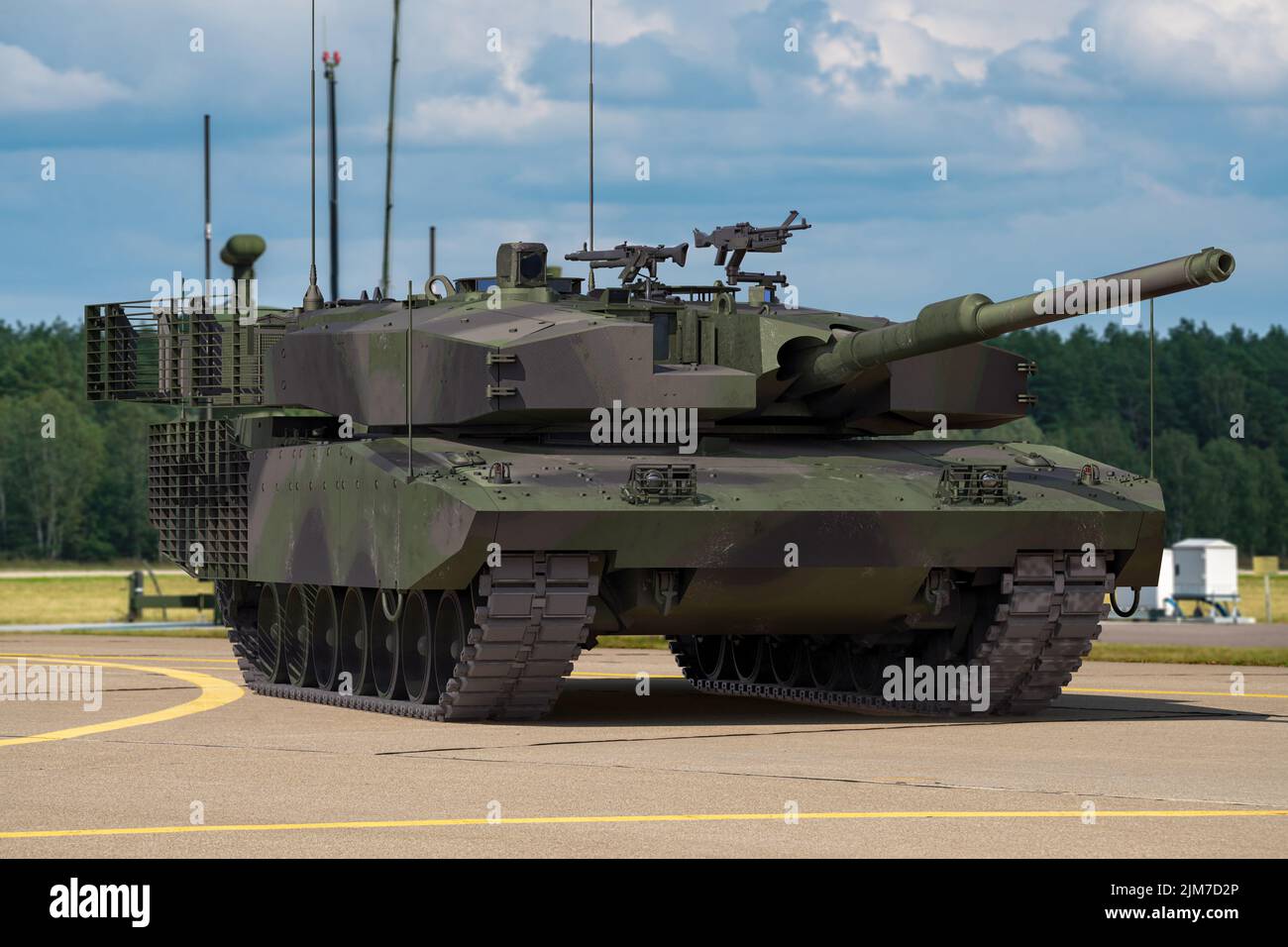 Leopard 2 A7 GERMAN MAIN BATTLE TANK Stock Photo - Alamy