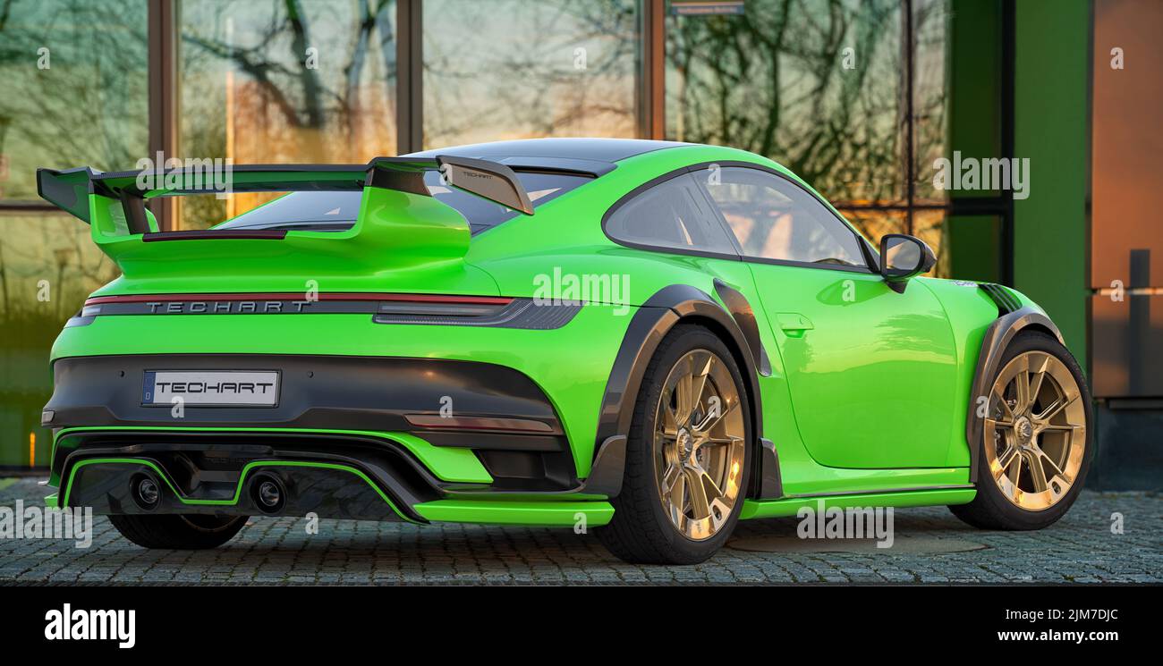 Porsche techart gt street hi-res stock photography and images - Alamy