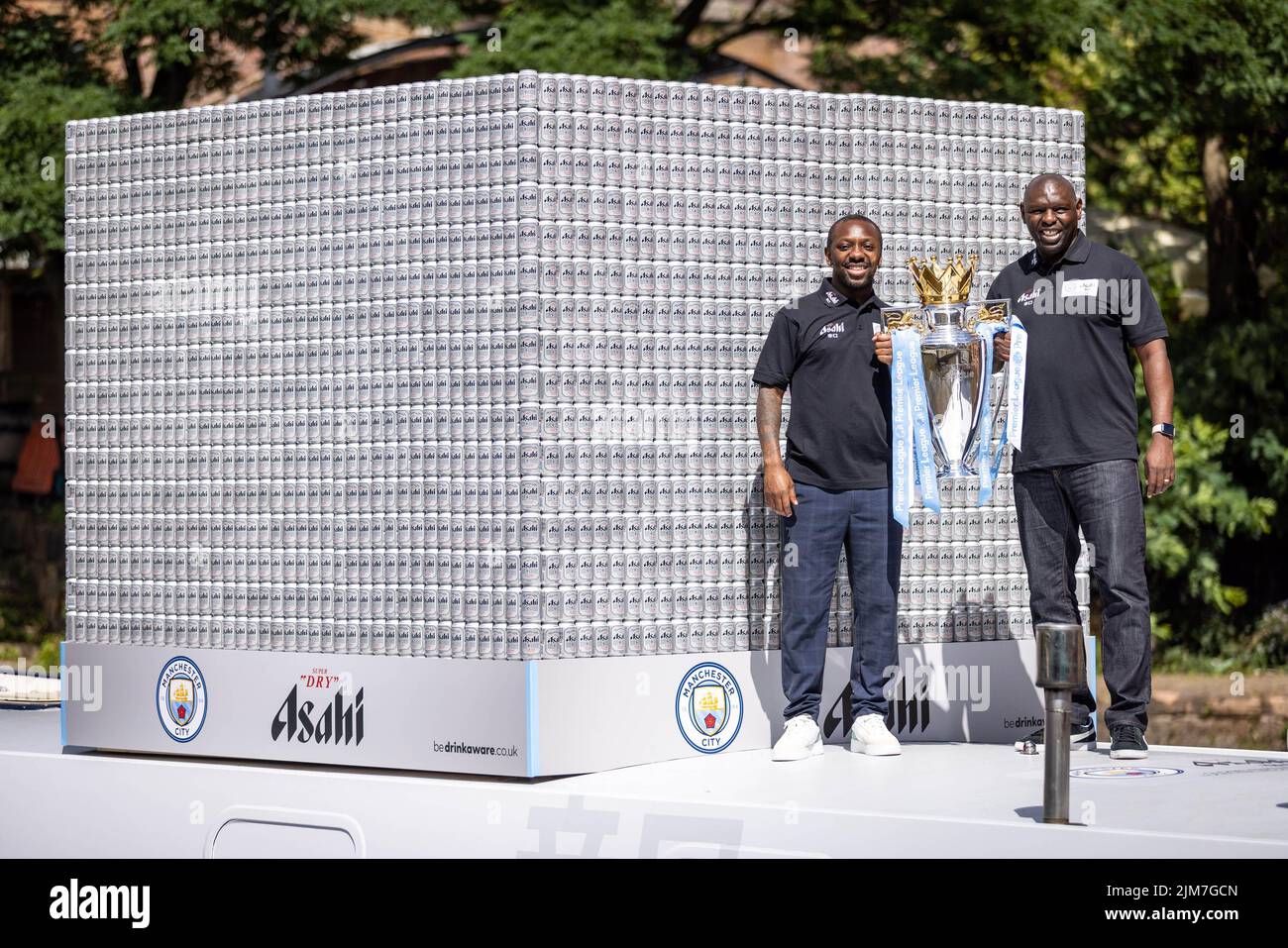 EDITORIAL USE ONLY Former Manchester City Football club players, Shaun ...