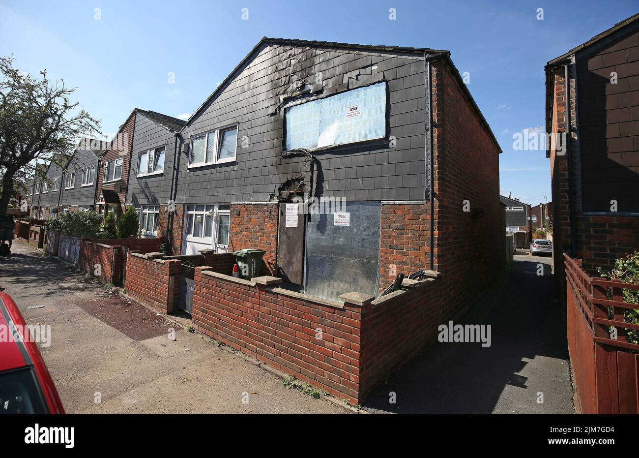 File photo dated 17/9/2018 of he house in Deptford where Joel Urhie ...