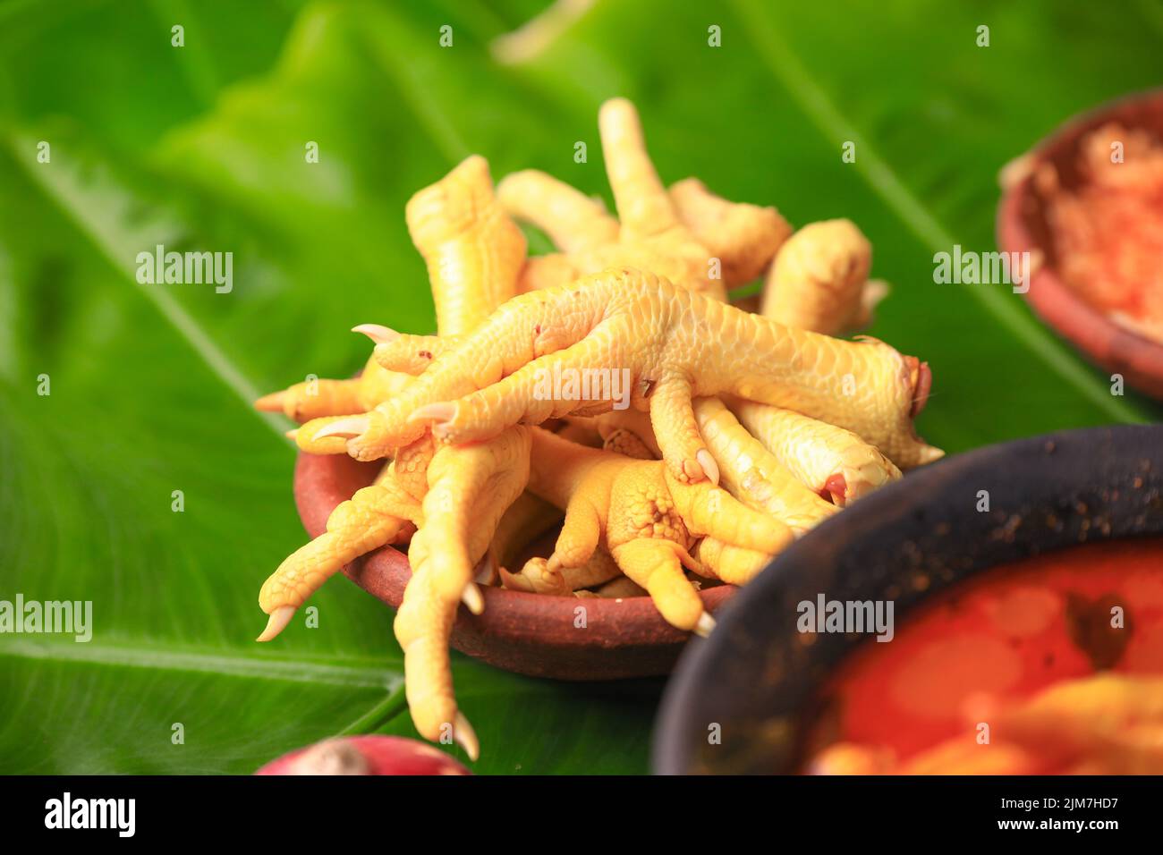 Chicken feet paw hi-res stock photography and images - Alamy