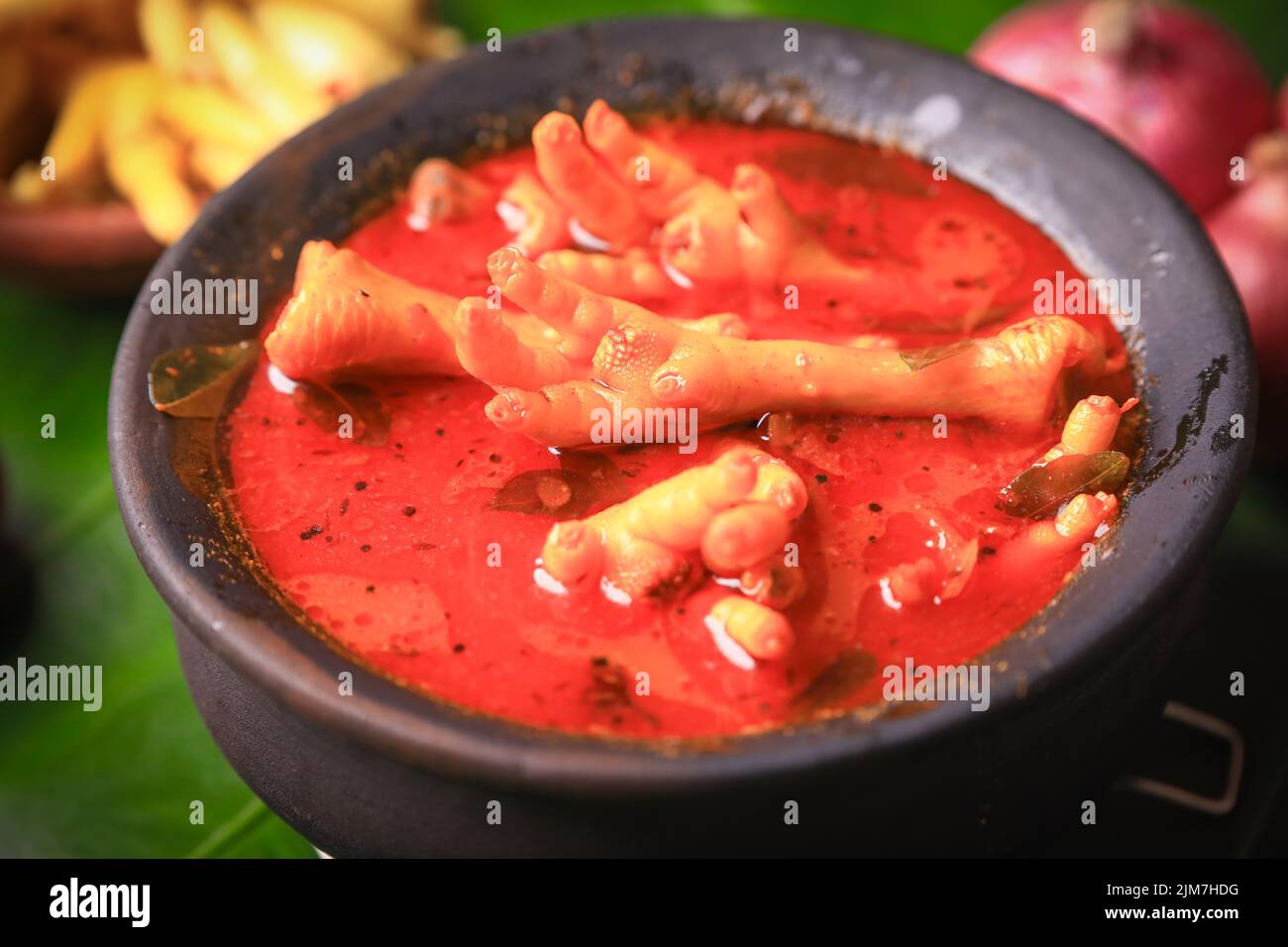 dish made with chicken feet chicken legs Stock Photo - Alamy