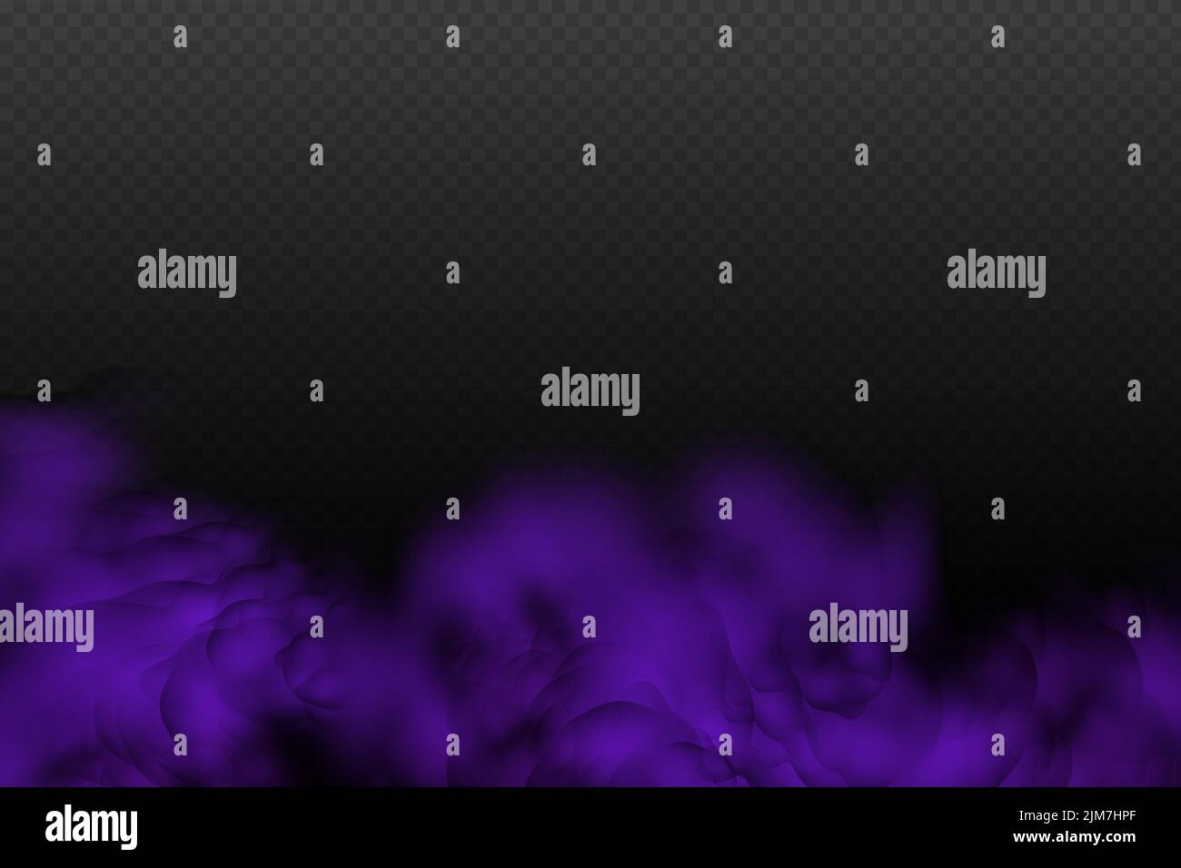Purple poisonous gas, dust and smoke effect.Realistic scary mystical ...