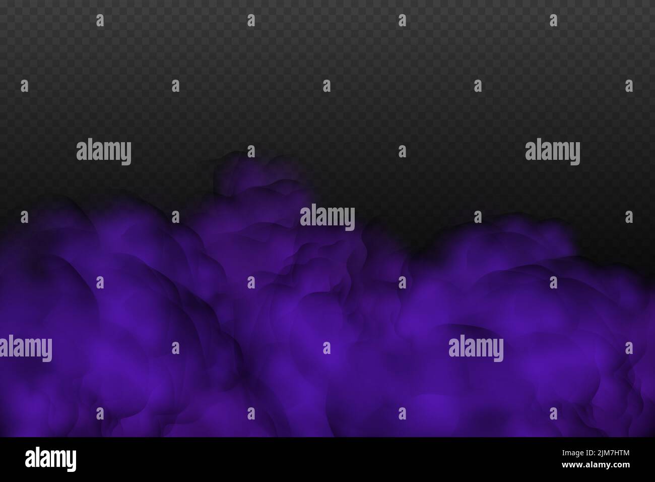 Purple poisonous gas, dust and smoke effect.Realistic scary mystical ...