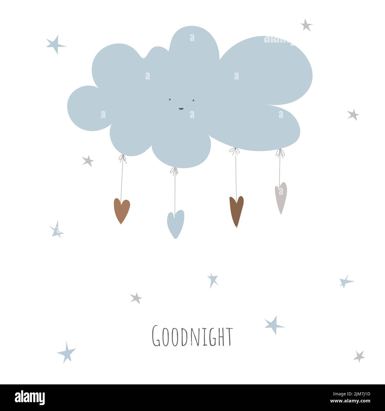 Baby night dreams vector Stock Vector Image & Art - Alamy