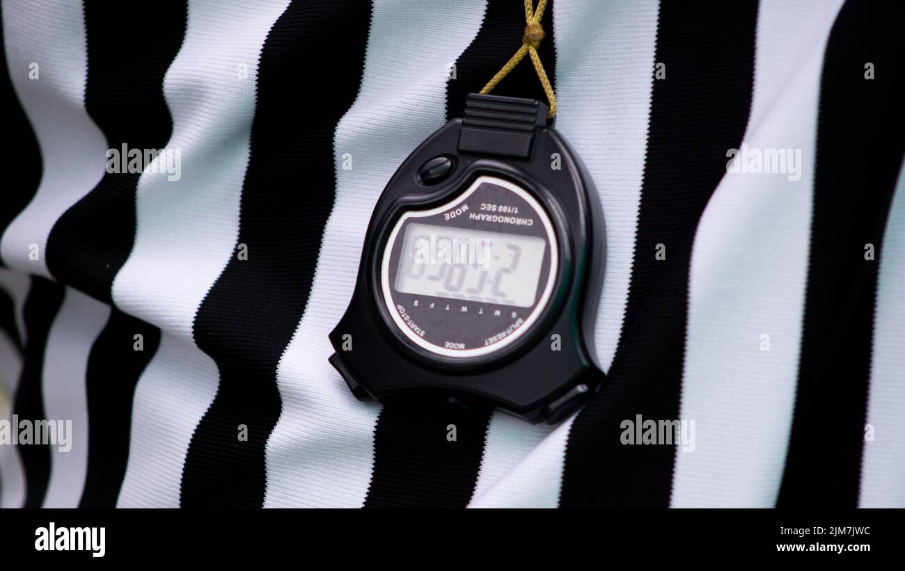 American referee soccer hi-res stock photography and images - Alamy