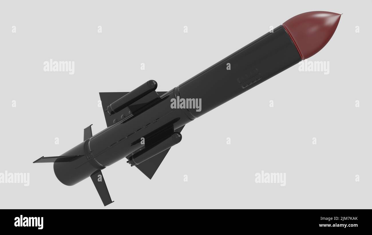 rocket missile ammo war conflict militar warhead nuclear weapon nuke 3d ...