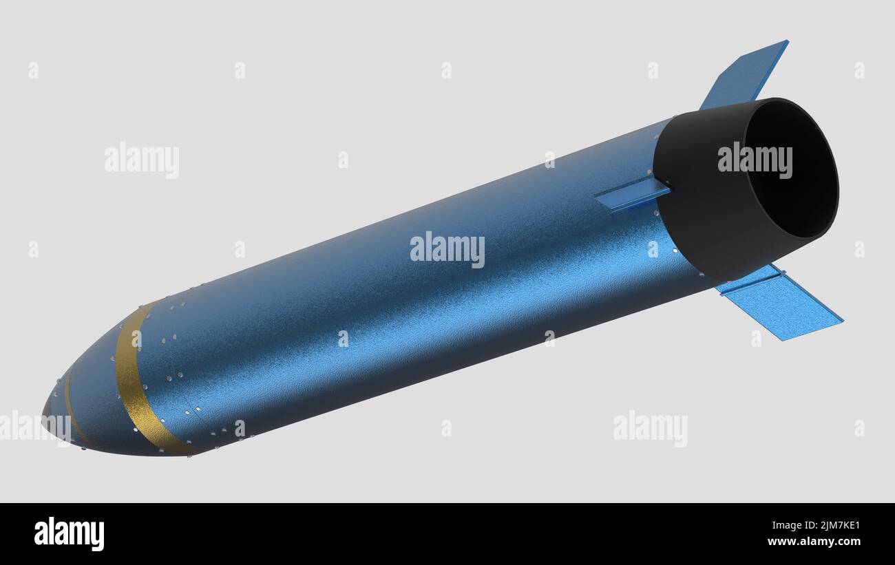 rocket missile ammo war conflict militar warhead nuclear weapon nuke 3d ...