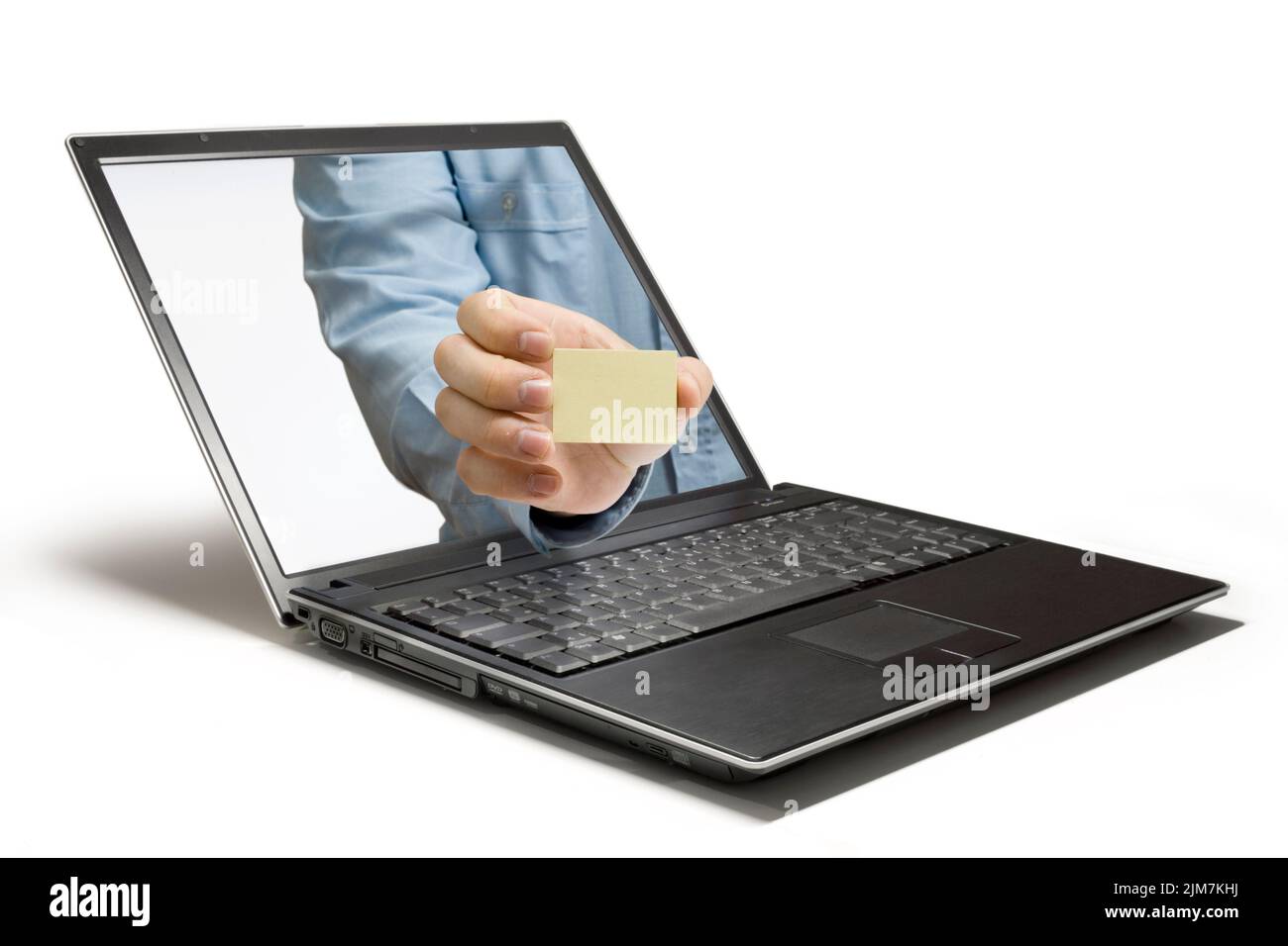 Computer and post it hi-res stock photography and images - Alamy
