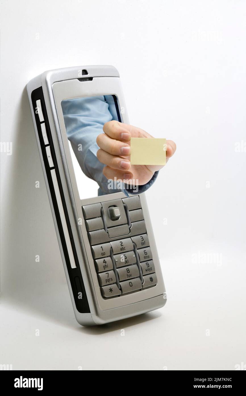 Handy display hi-res stock photography and images - Alamy