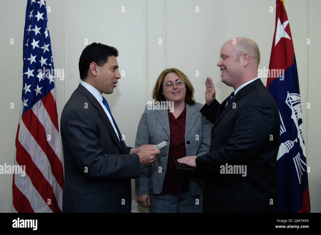 International Trade Administration - Swearing-In Eric Olson Stock Photo ...