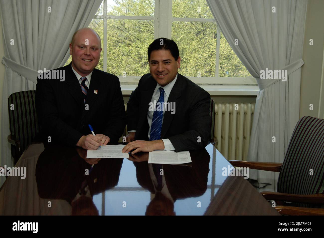 International Trade Administration - Swearing-In Eric Olson Stock Photo ...