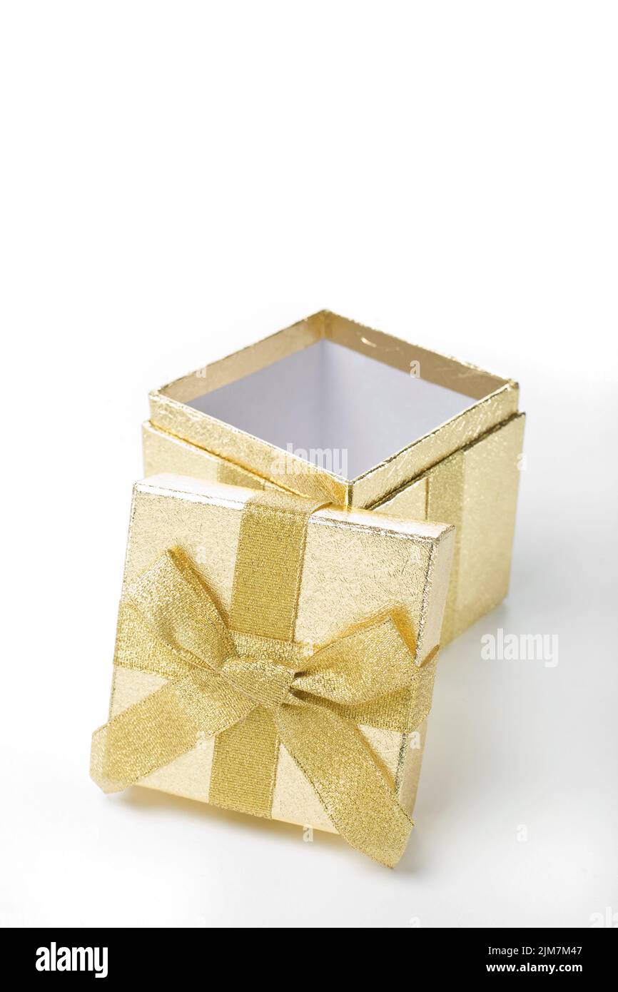 Open gift box Stock Photo - Alamy