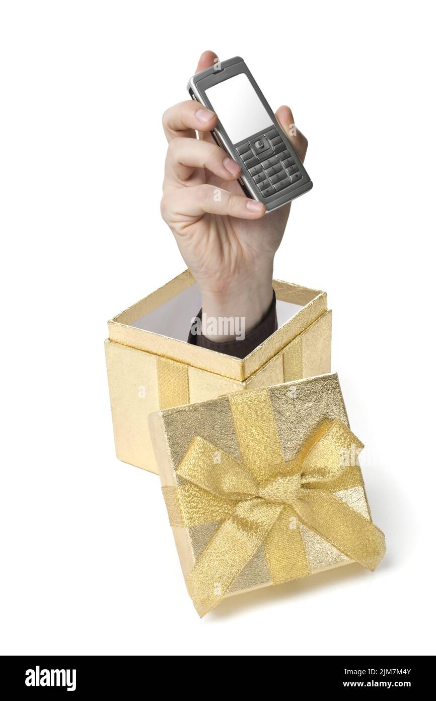 Mobile box hi-res stock photography and images - Alamy