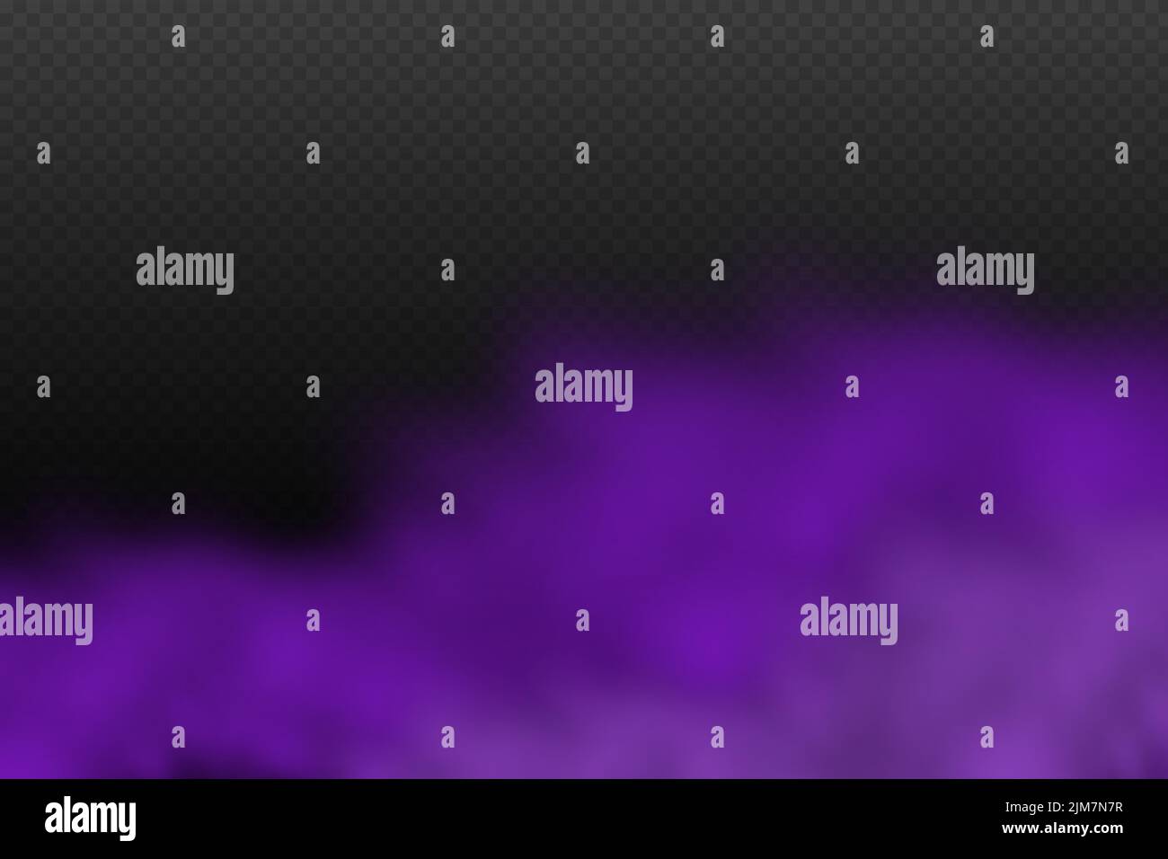 Purple poisonous gas, dust and smoke effect.Realistic scary mystical ...