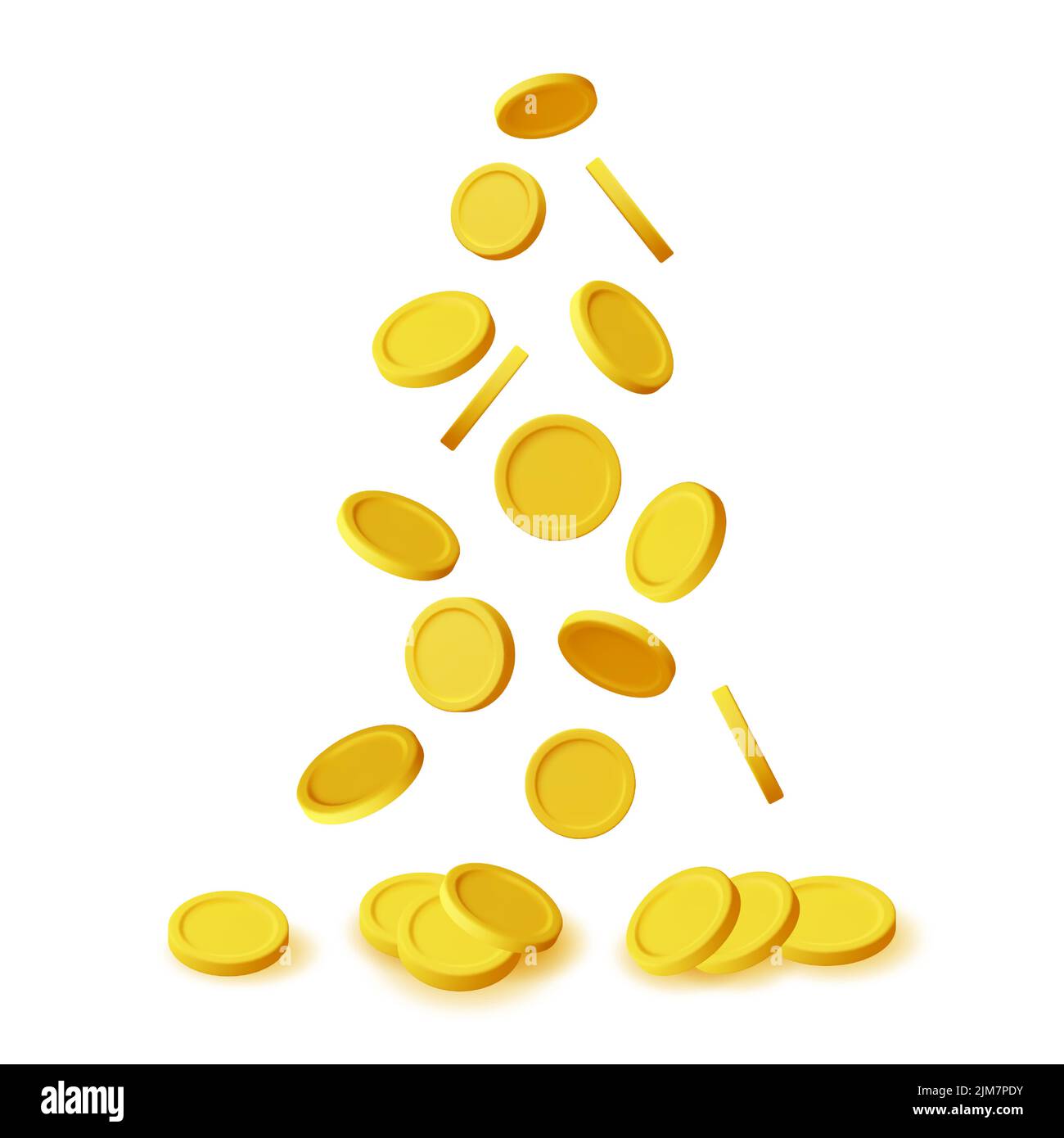 Realistic background falling rain Cut Out Stock Images & Pictures - Alamy