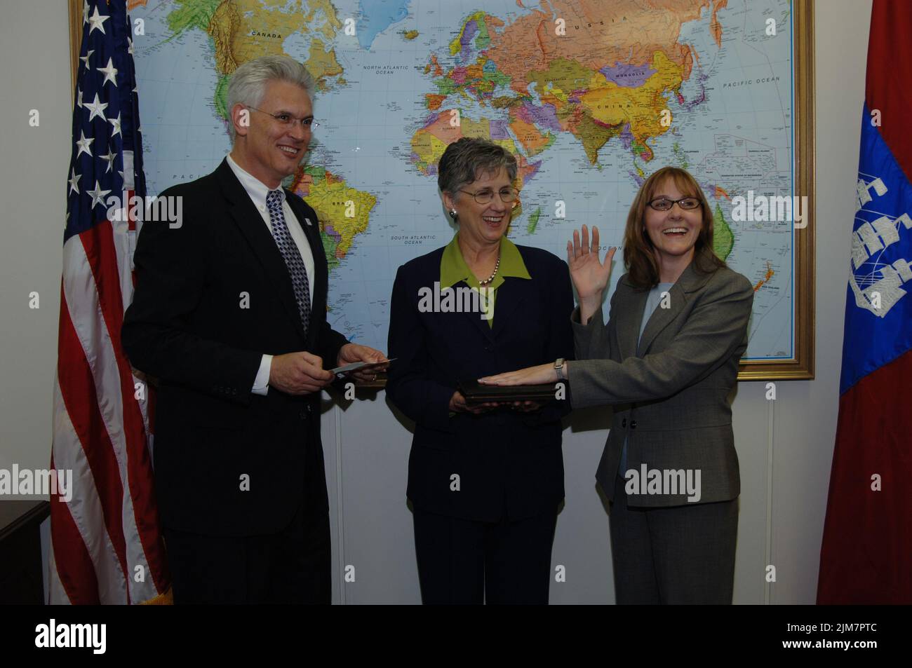 International Trade Administration - Swearing-In Laura Jimenex, Hanna ...