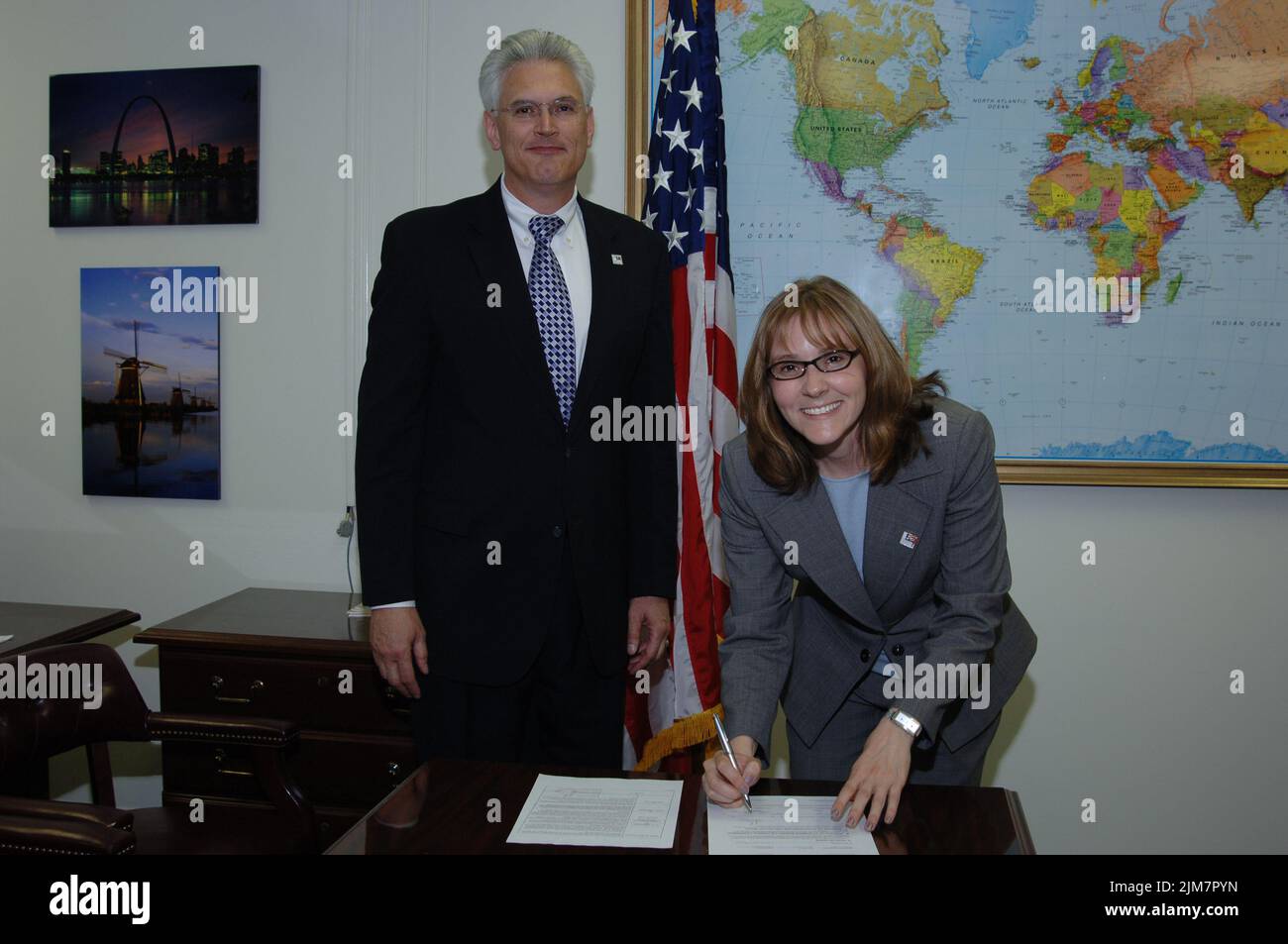 International Trade Administration - Swearing-In Laura Jimenex, Hanna ...