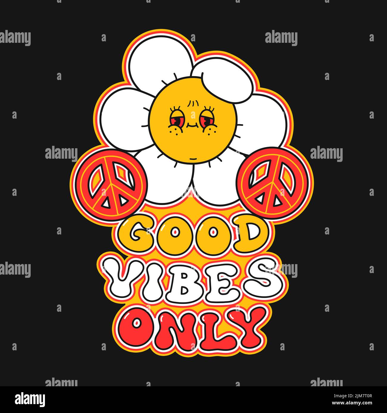Good vibes logo hi-res stock photography and images - Alamy