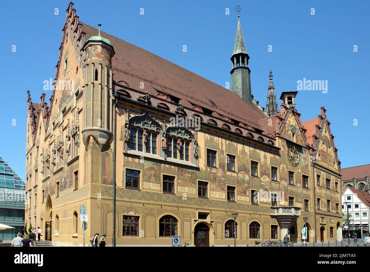 Ulm city hall Stock Photo - Alamy