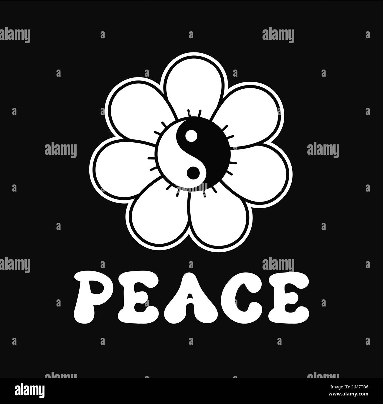 60s vintage poster Black and White Stock Photos & Images - Alamy