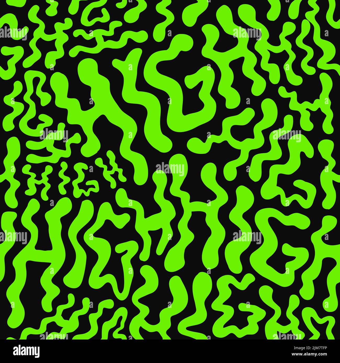 Deformed wavy high word seamless pattern wallpaper.Vector graphic ...