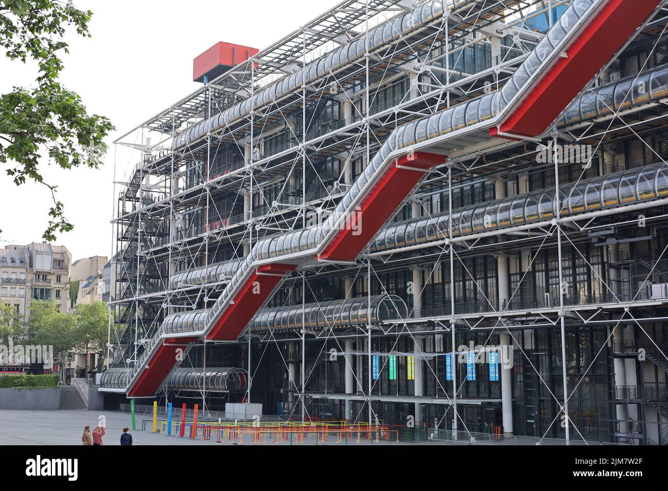 Picture Shows the Front Side of the entrance to the famous Centre ...