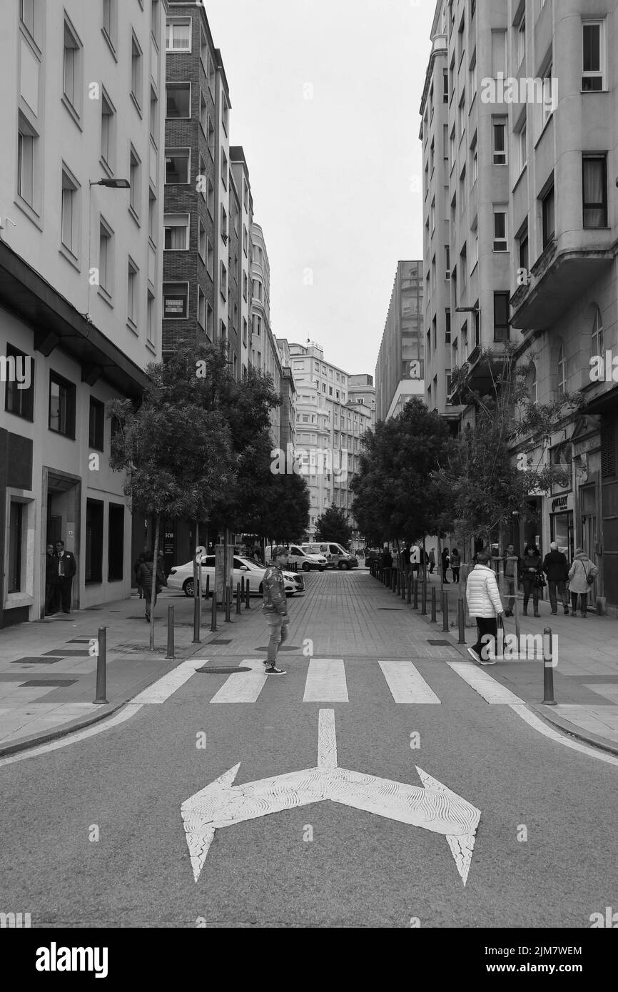 Santander city view Black and White Stock Photos & Images - Alamy