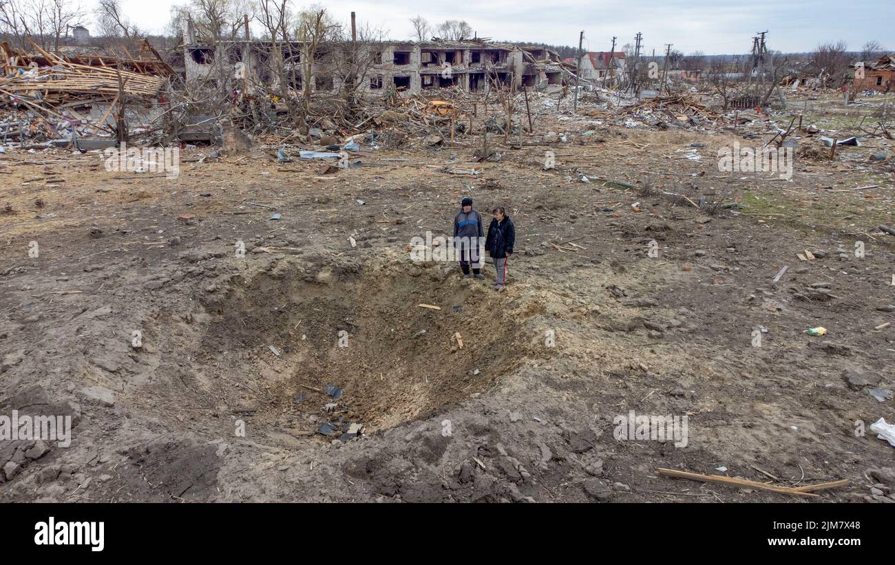 Chernihiv, Ukraine. The City of Chernihiv in the in the north of ...