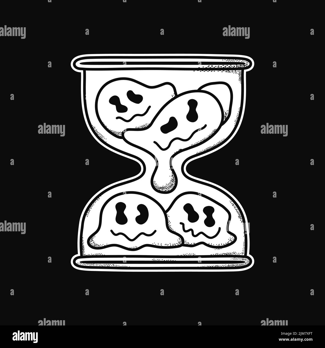 Sand in the face Stock Vector Images - Alamy