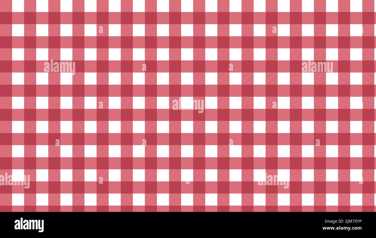 Red gingham Stock Vector Images - Alamy