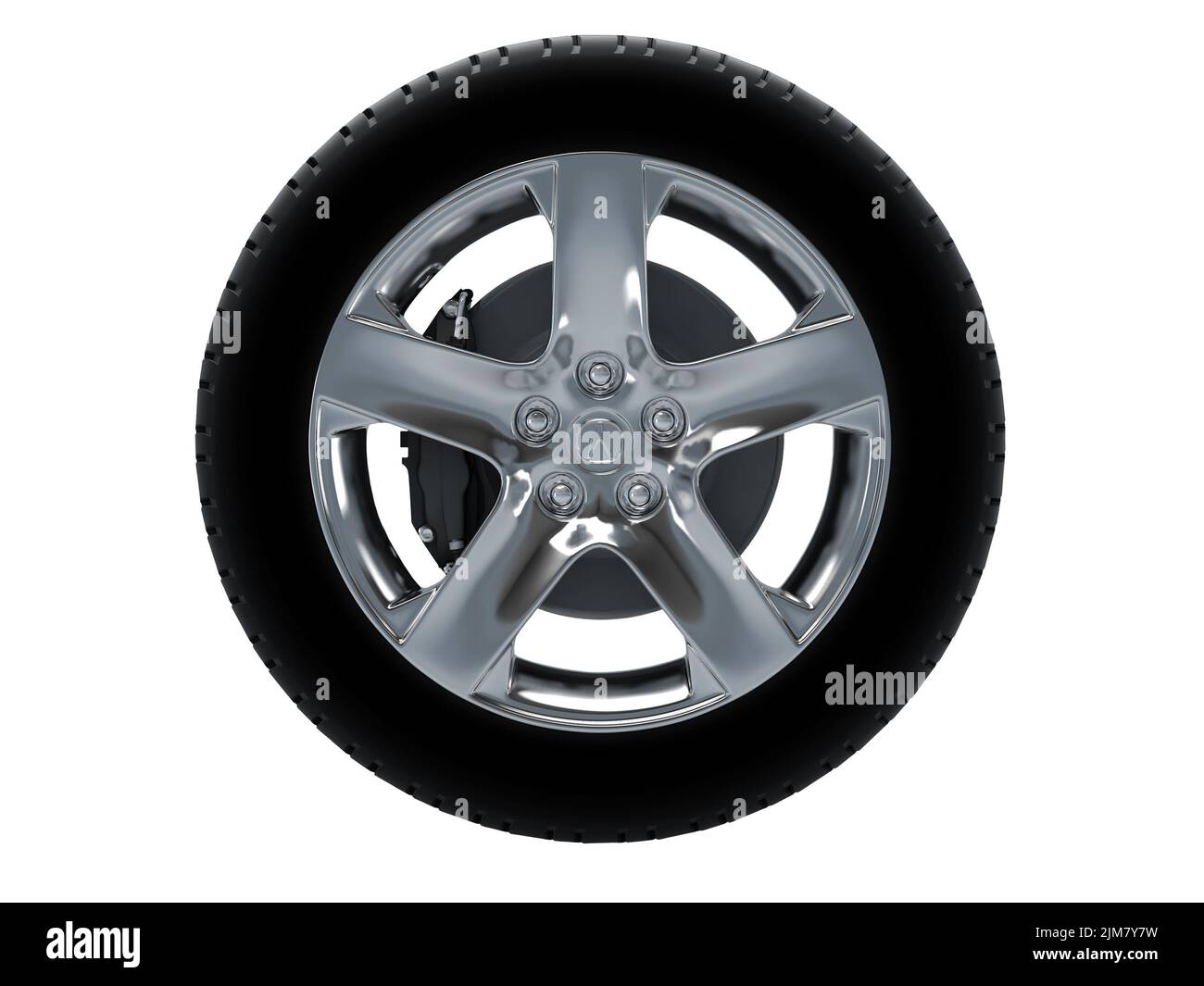 Tires view Cut Out Stock Images & Pictures - Alamy