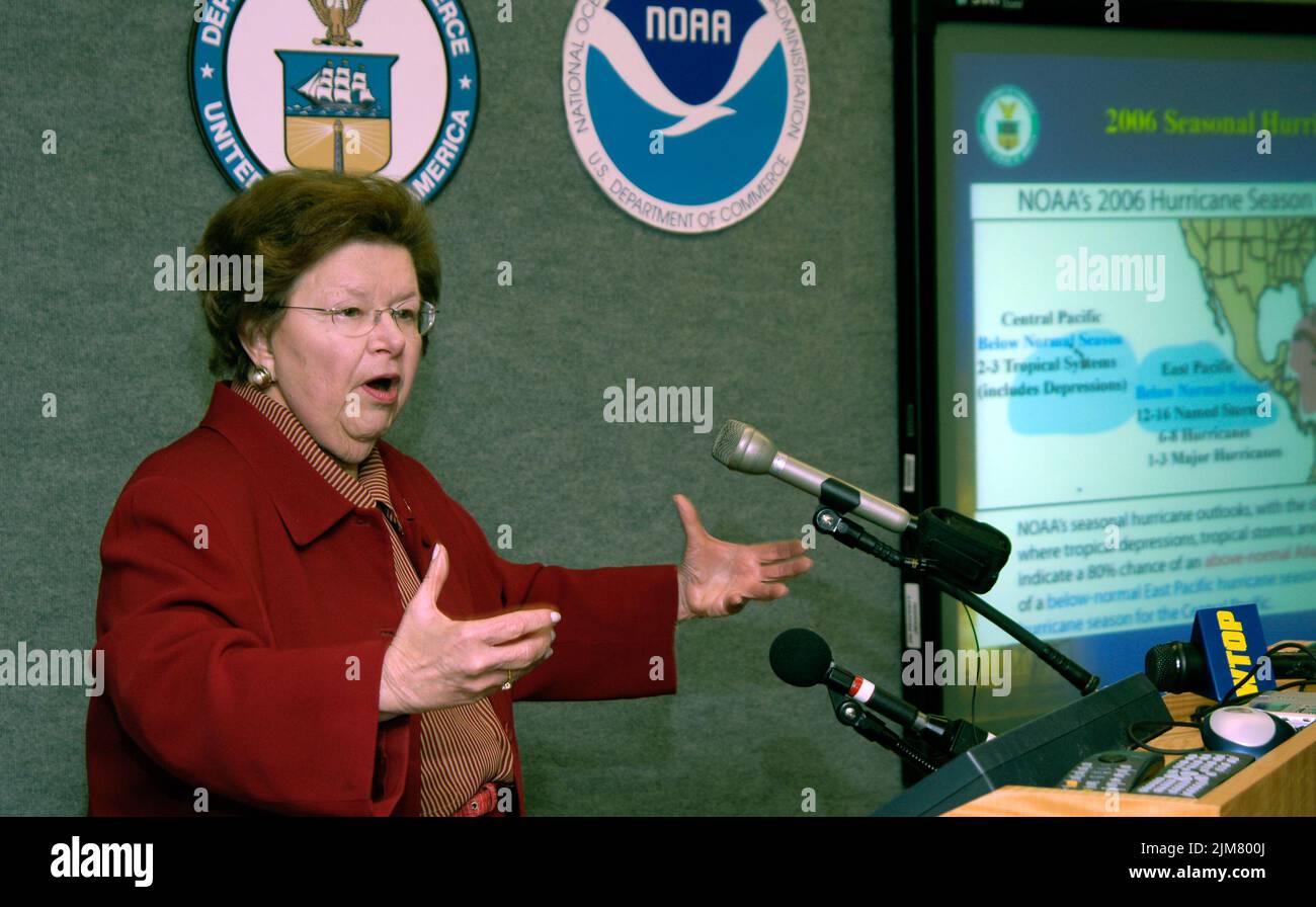 National Oceanic and Atmospheric Administration - Senator Barbara ...