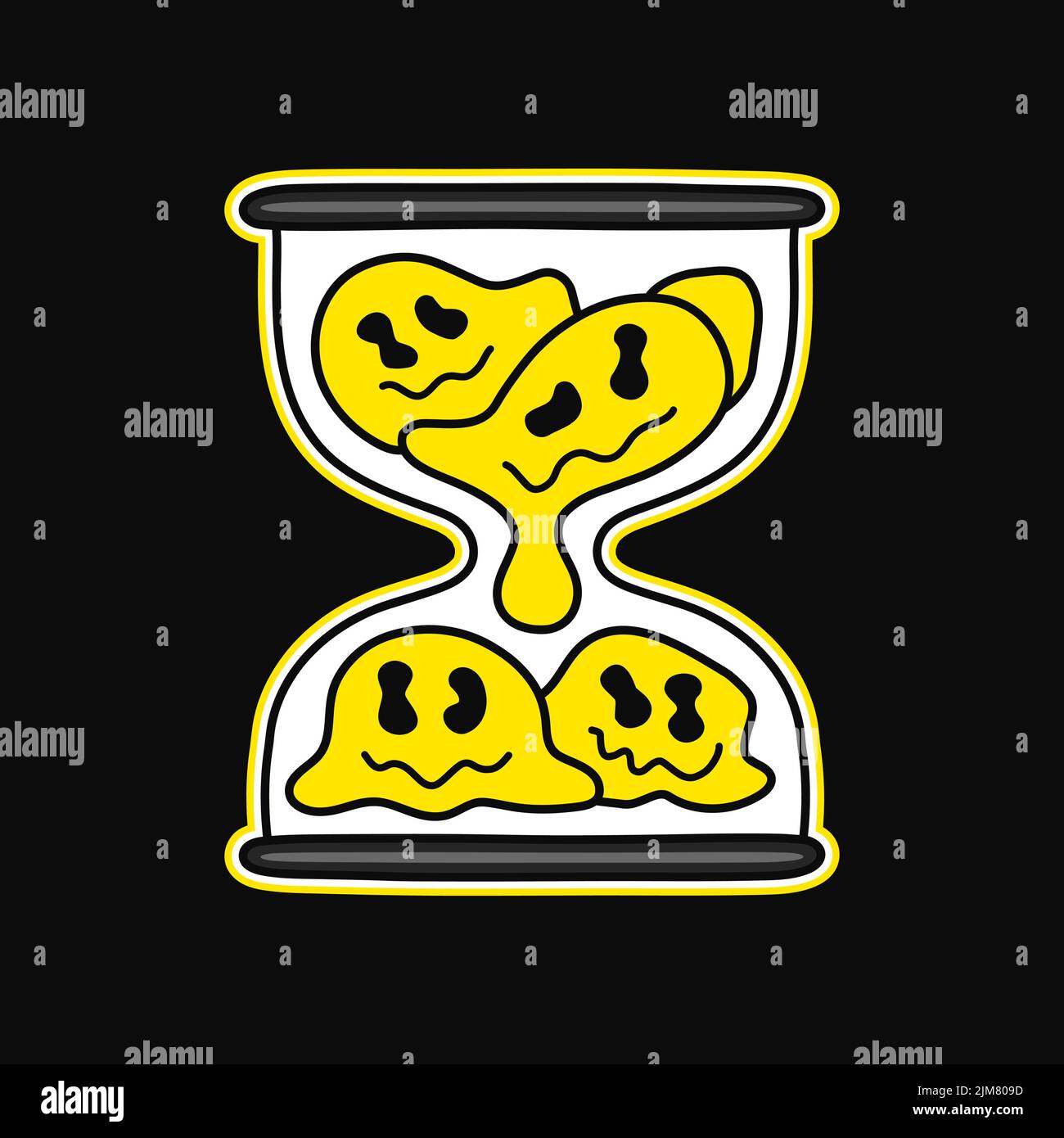 Sand in the face Stock Vector Images - Alamy