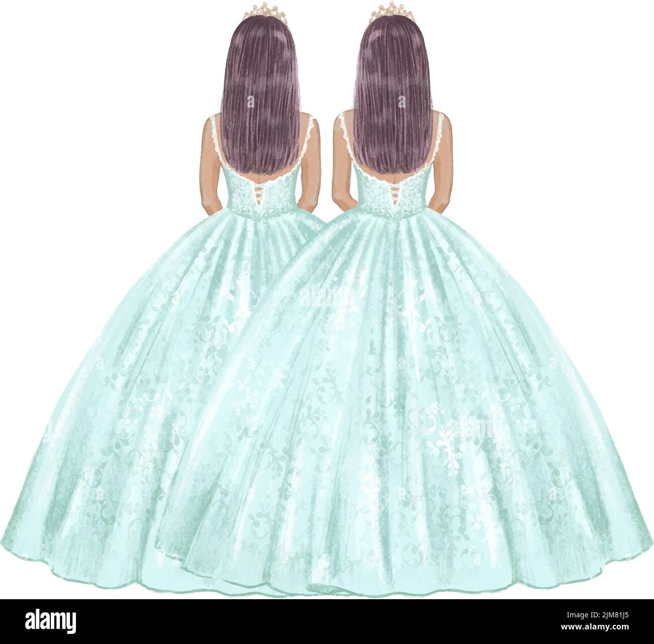 Quinceanera Dresses Drawings