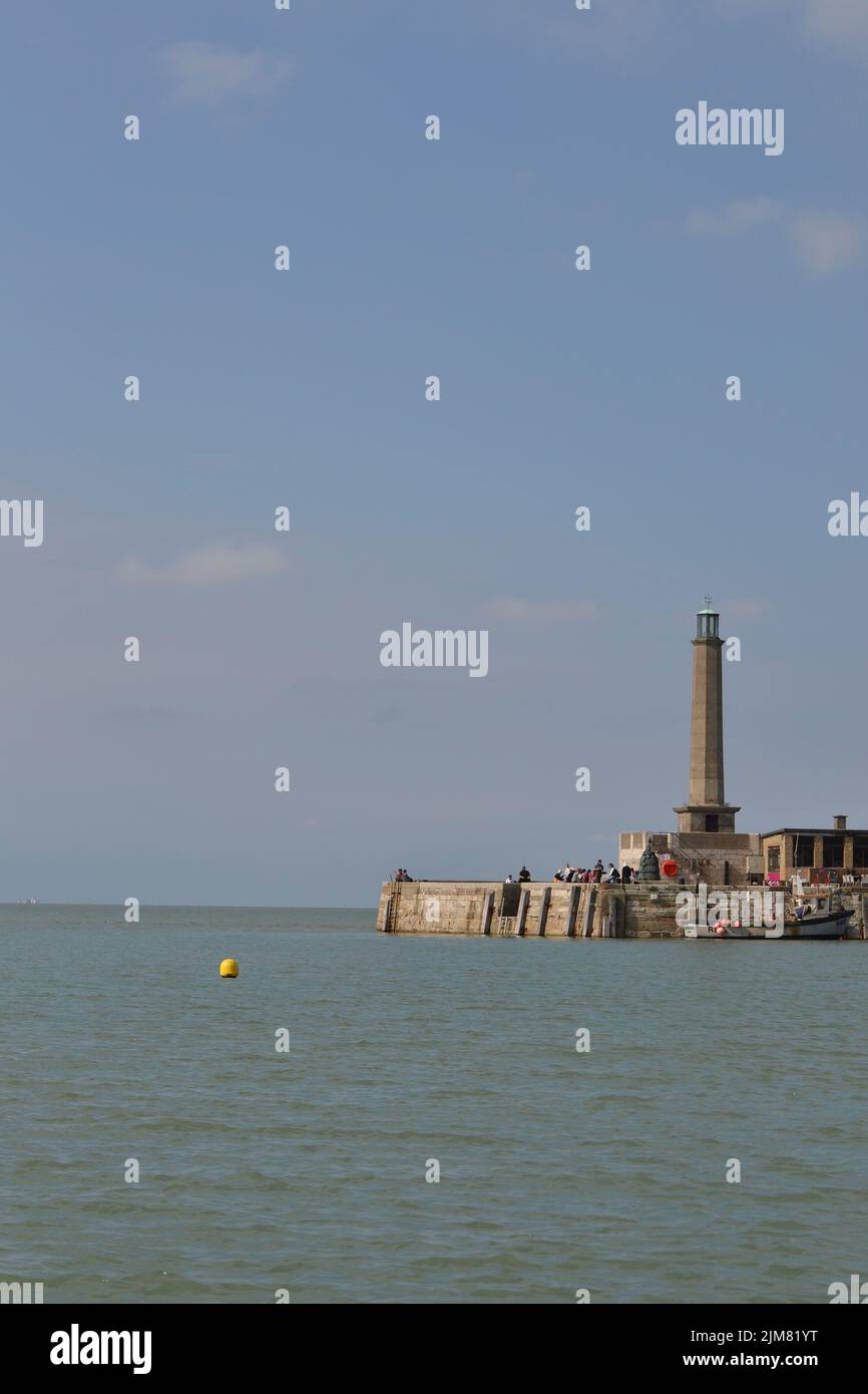 A beautiful view of the Margate seaside and surrounding area Stock ...