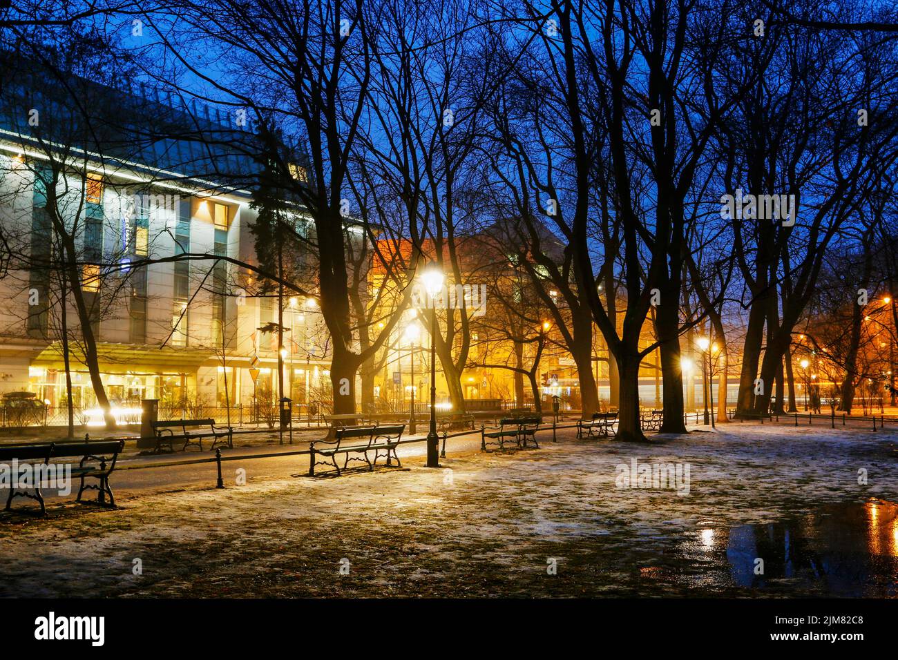 Scenic planty park in hi-res stock photography and images - Alamy