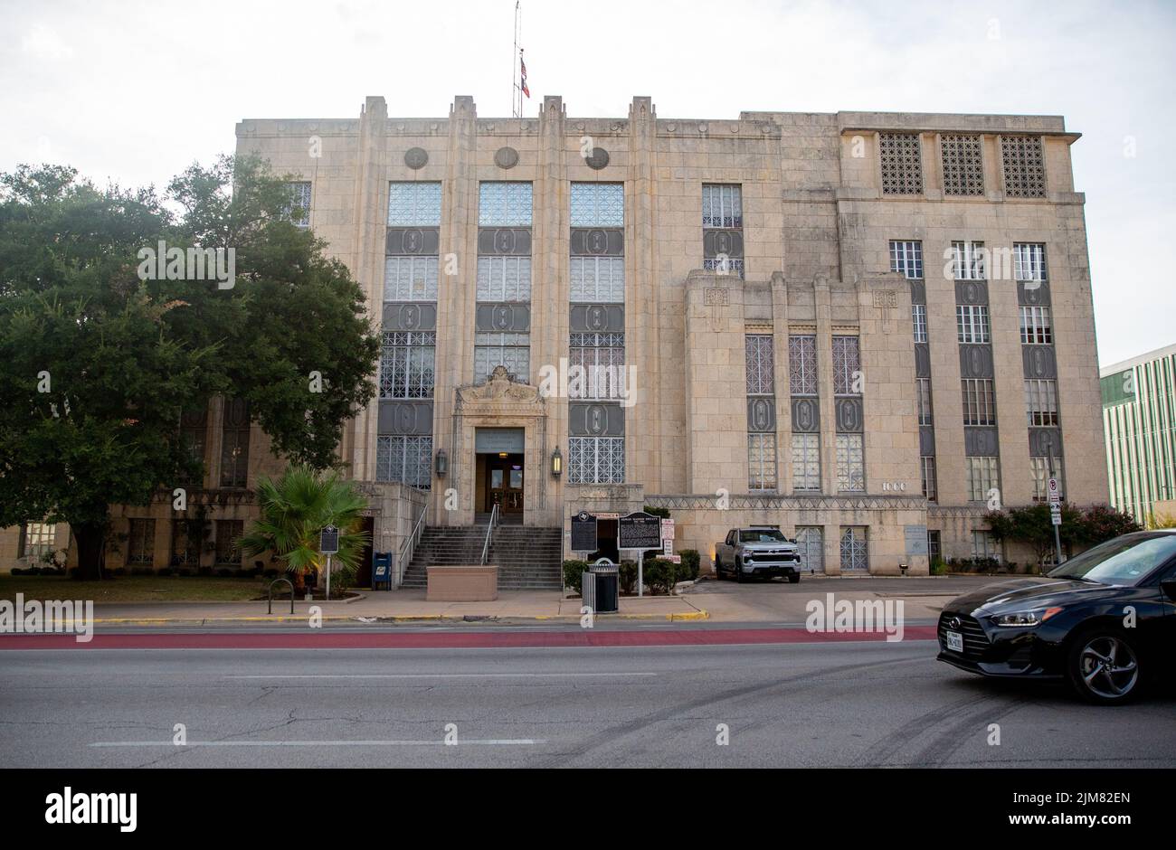Travis County Courthouse, USA. 04th Aug, 2022. The Travis County ...