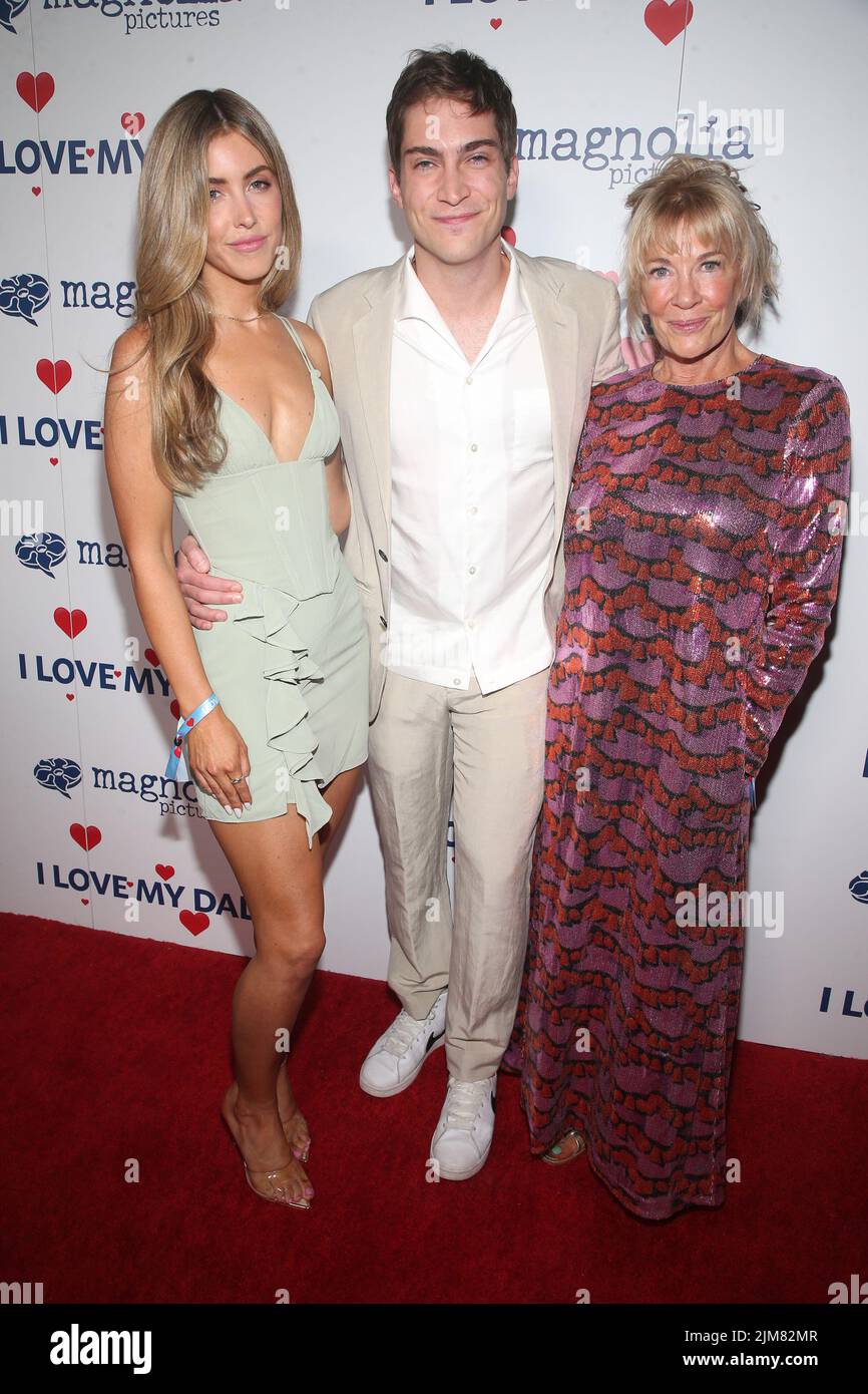 Los Angeles, California, USA. 4th Aug, 2022. Allison Gehrke, James ...