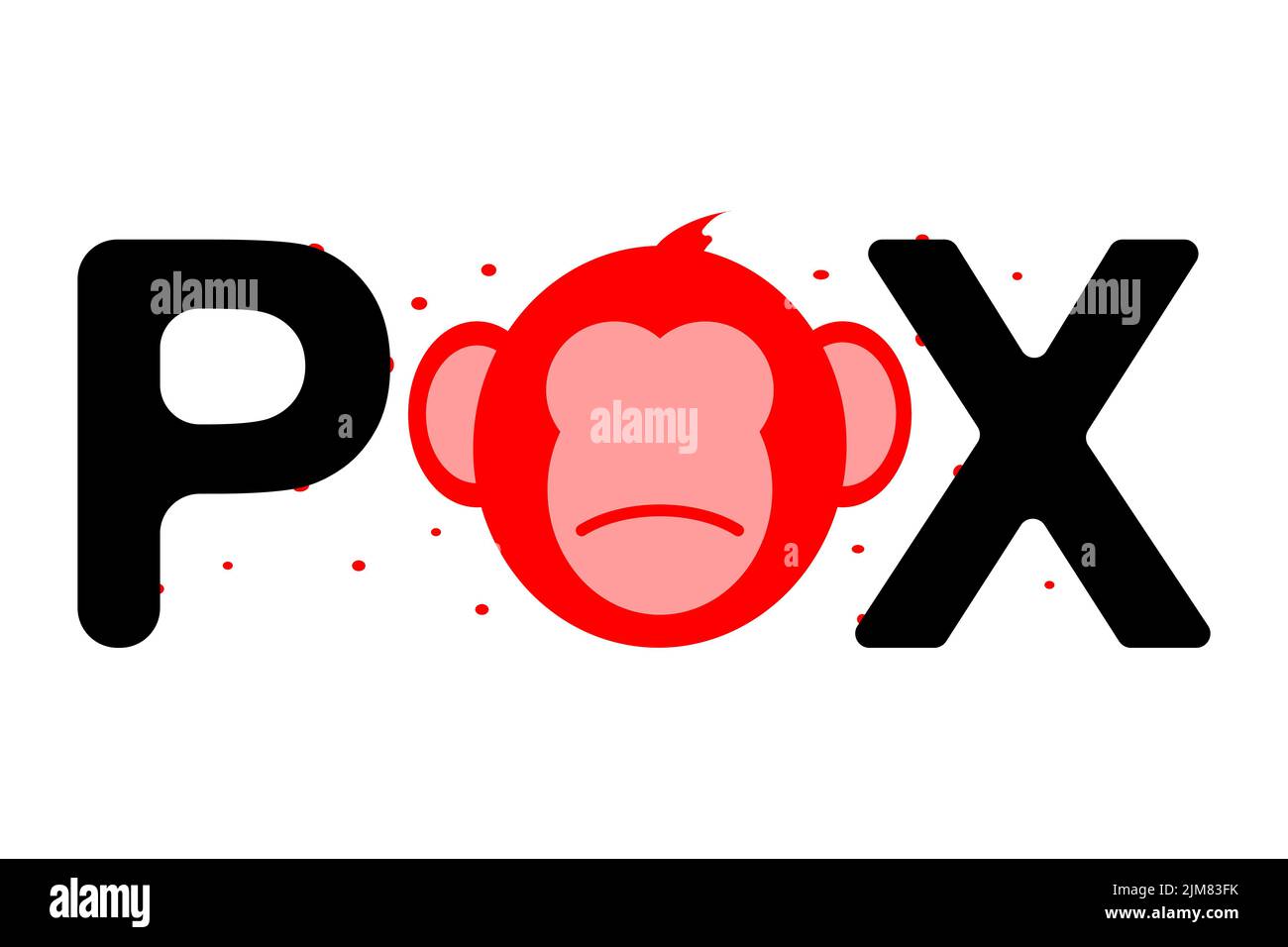 Monkeypox danger Stock Vector Images - Alamy