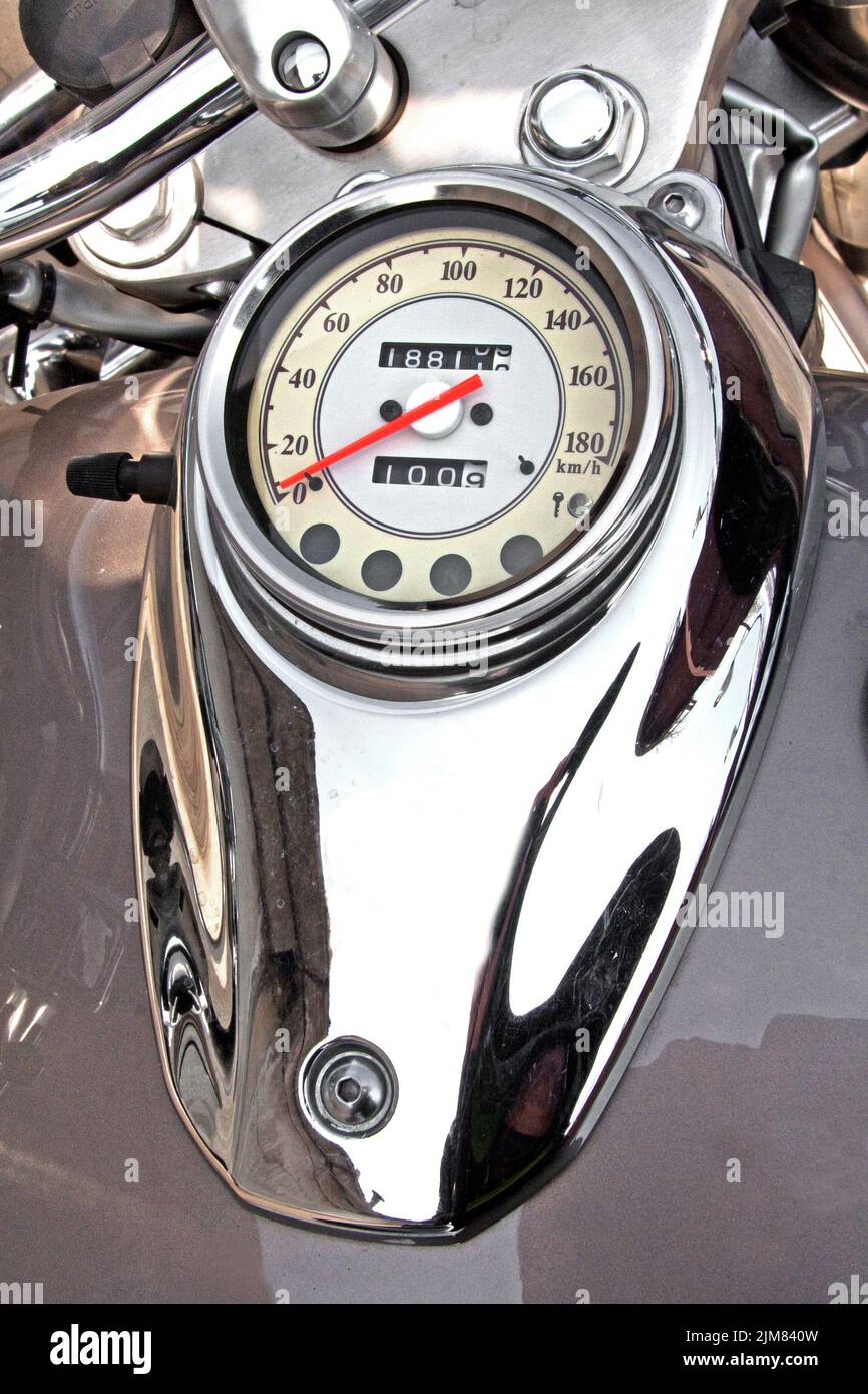 Speedometer moto hi-res stock photography and images - Alamy