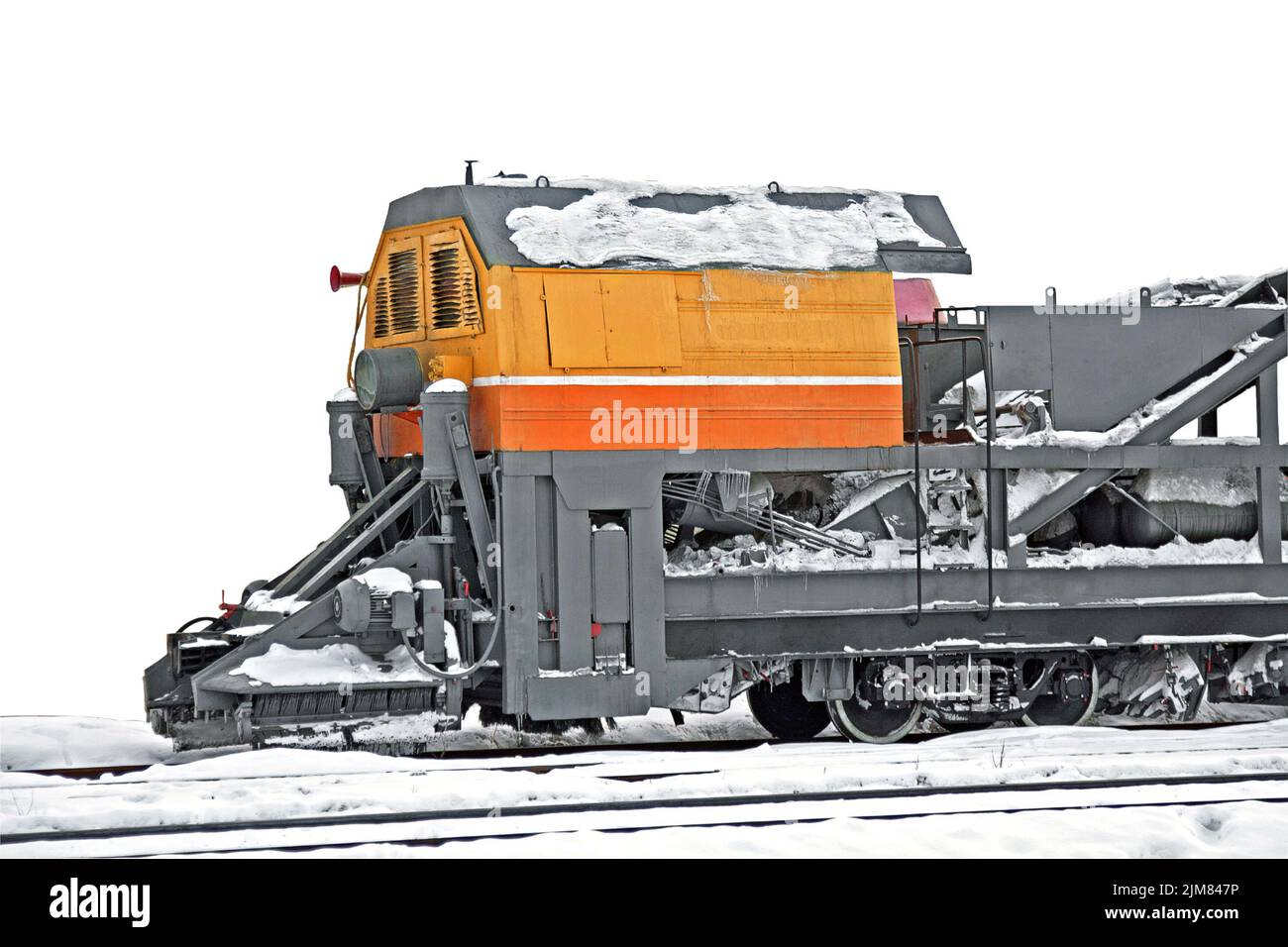 Snow removal rail track hi-res stock photography and images - Alamy