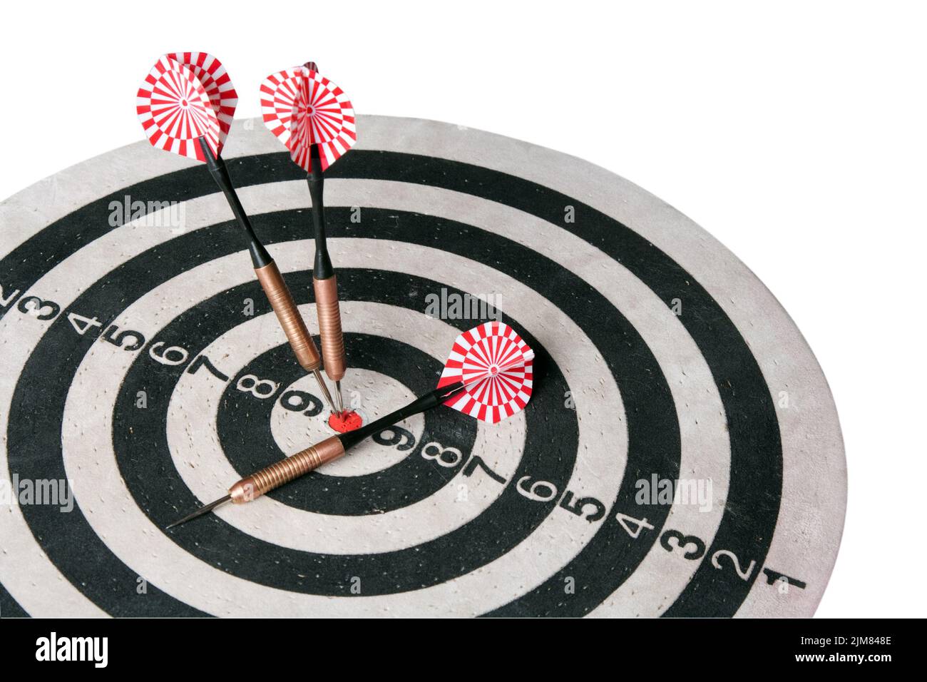 Darts board with arrows Stock Photo - Alamy