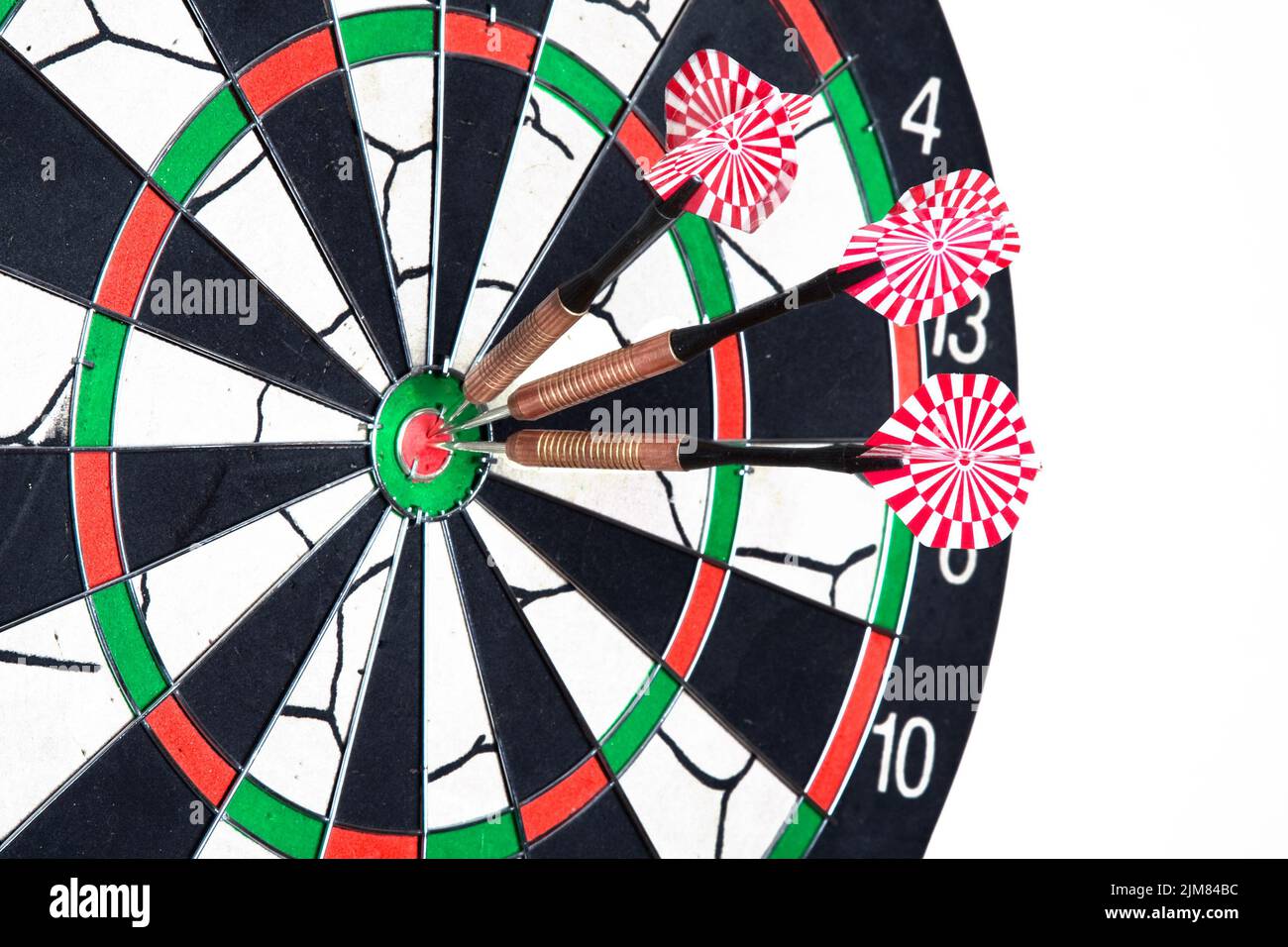 Darts board with arrows Stock Photo - Alamy