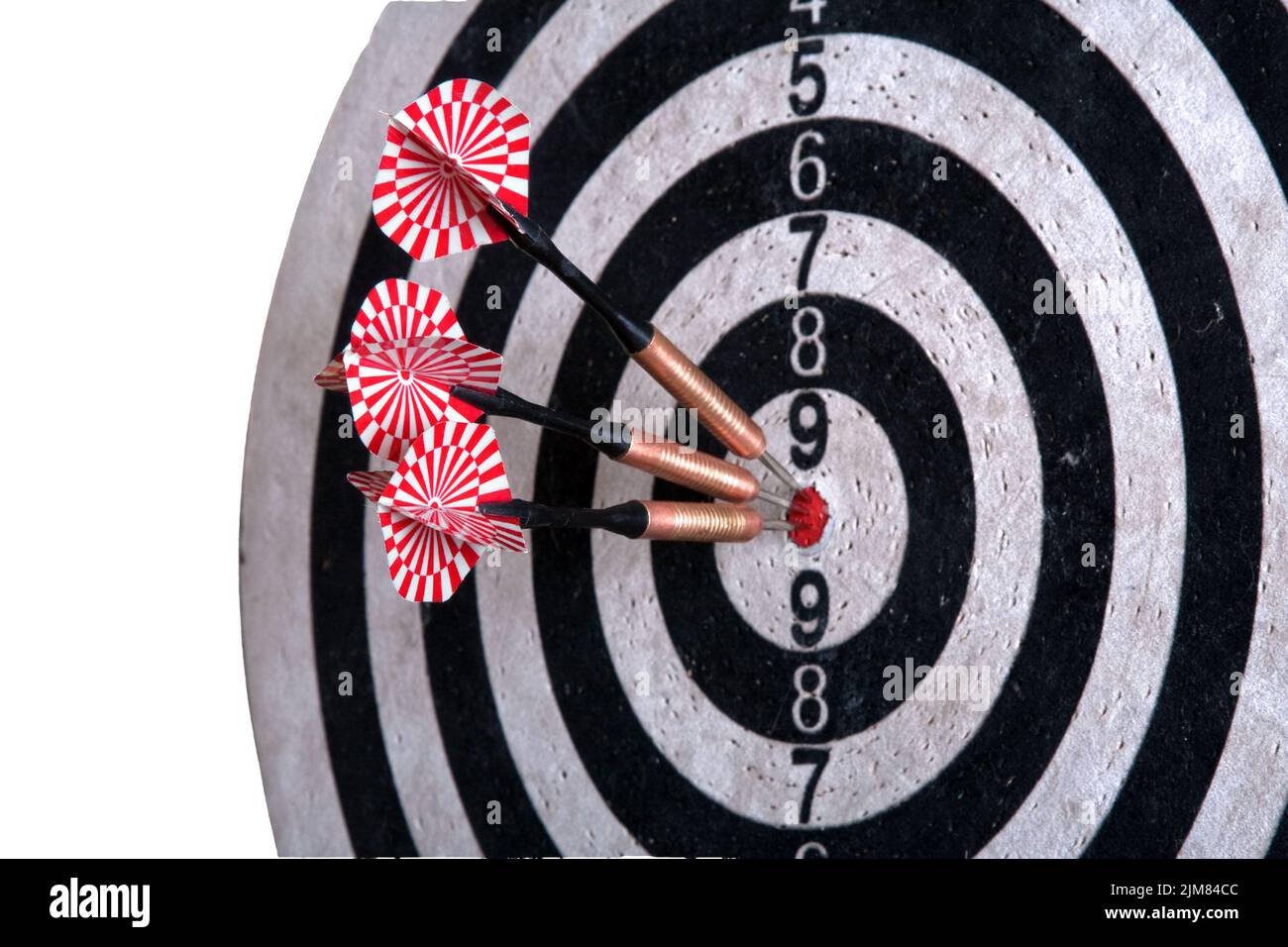 Darts board with arrows Stock Photo - Alamy