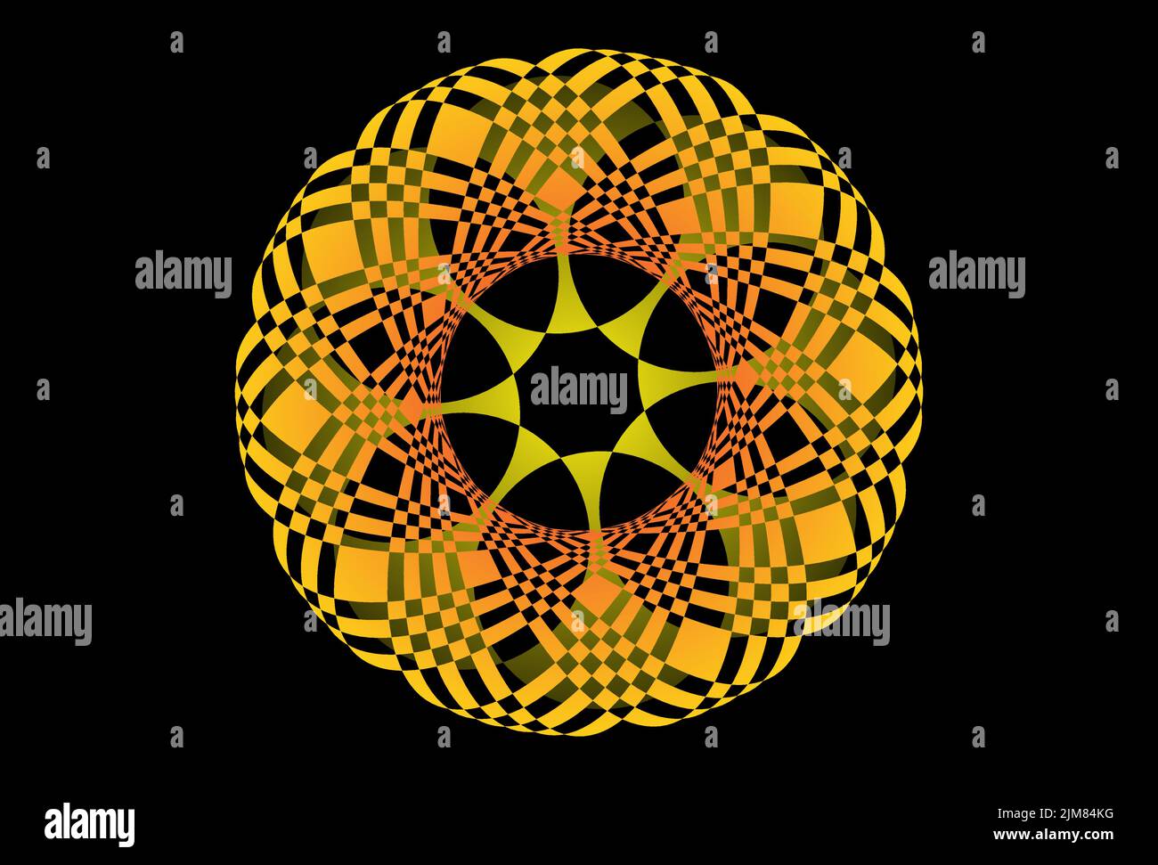 Simple Mandala Shape for Coloring. Vector Mandala. Floral. Flower ...
