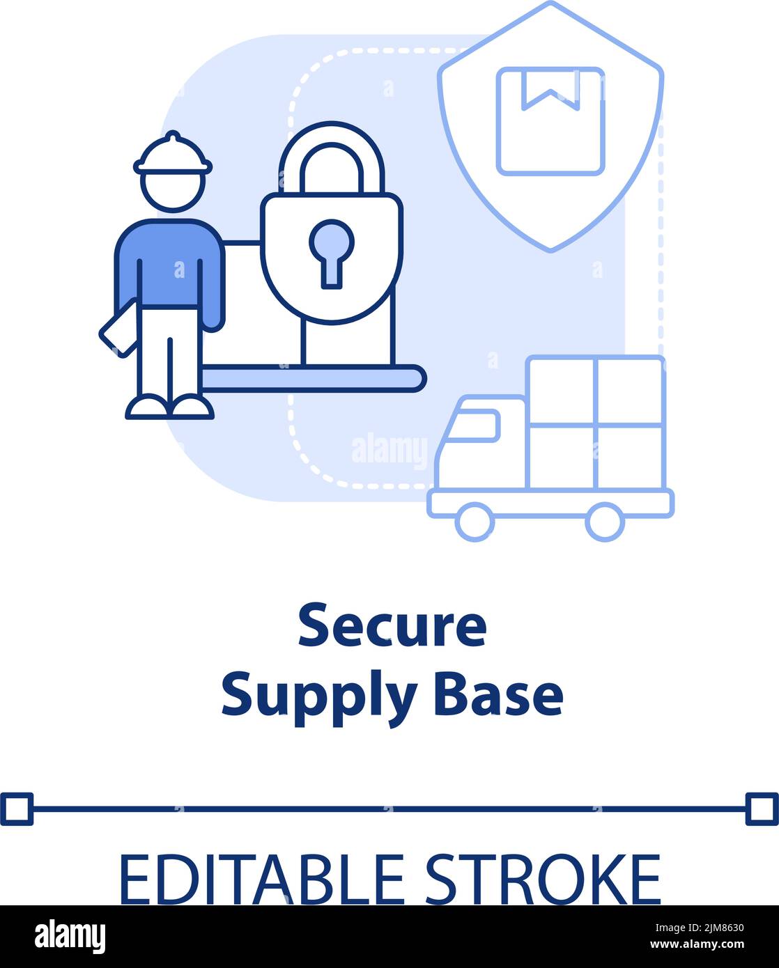 Secure base Cut Out Stock Images & Pictures - Alamy