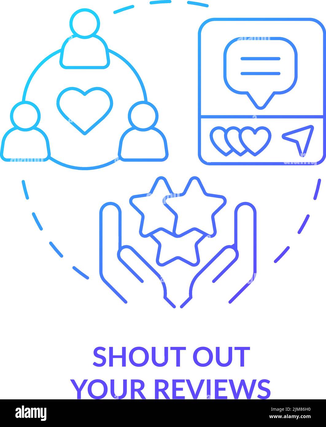 Review share Cut Out Stock Images & Pictures - Alamy